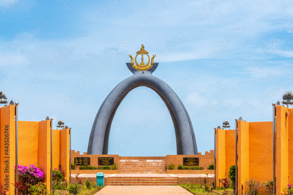 The Billionth Barrel Monument Stock Photo | Adobe Stock