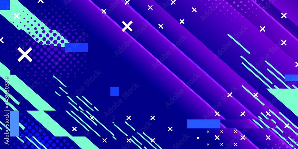 Abstract Web Banner for Football Subject inspired by Soccer Games ...