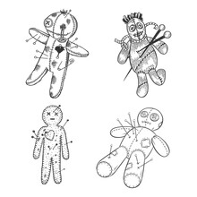 Halloween Voodoo Doll Art Print Free Stock Photo - Public Domain Pictures