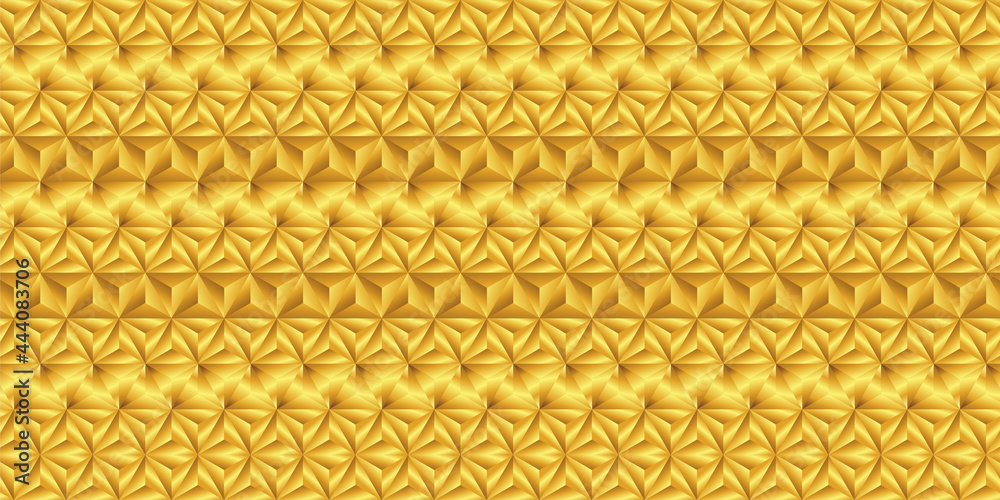 Cob Pyramid vector gold background with a triangular pattern can be ...