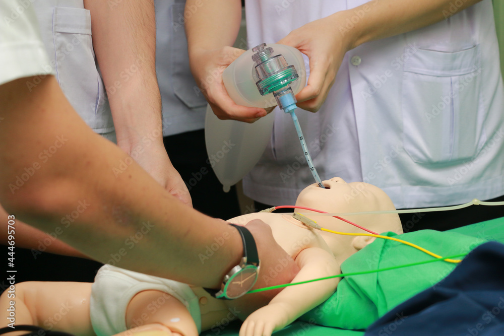 skills trainer for child airway management trainer, realistic practice ...