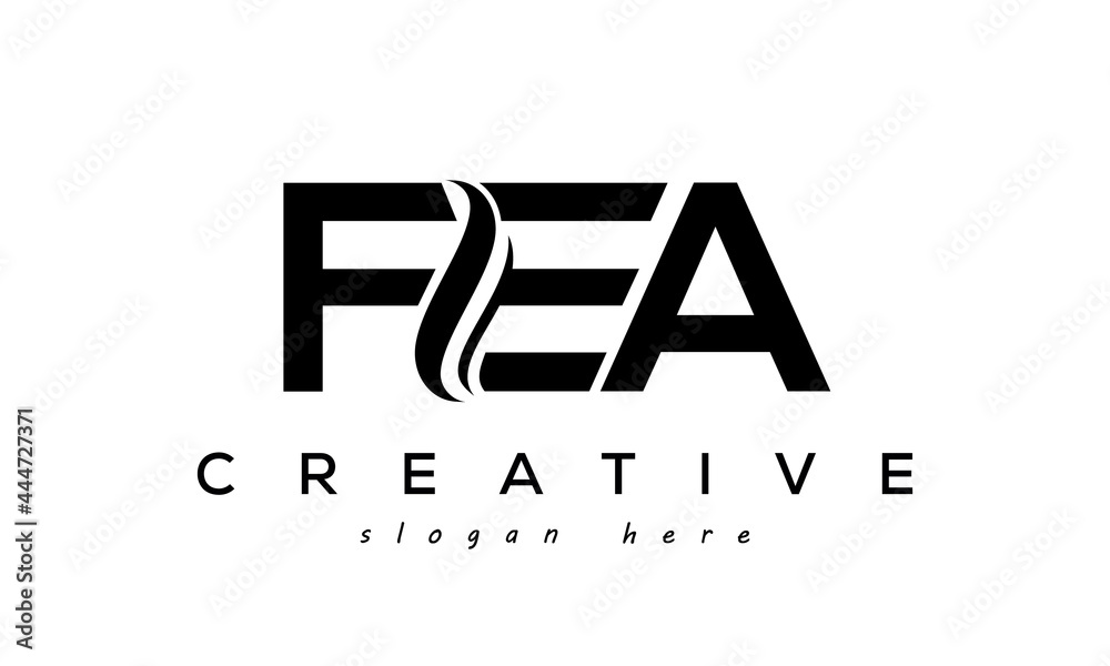 Letter FEA creative logo design vecto Stock Vector | Adobe Stock