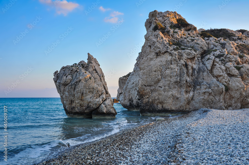 According to ancient Greek legend, it was here that the goddess of love ...