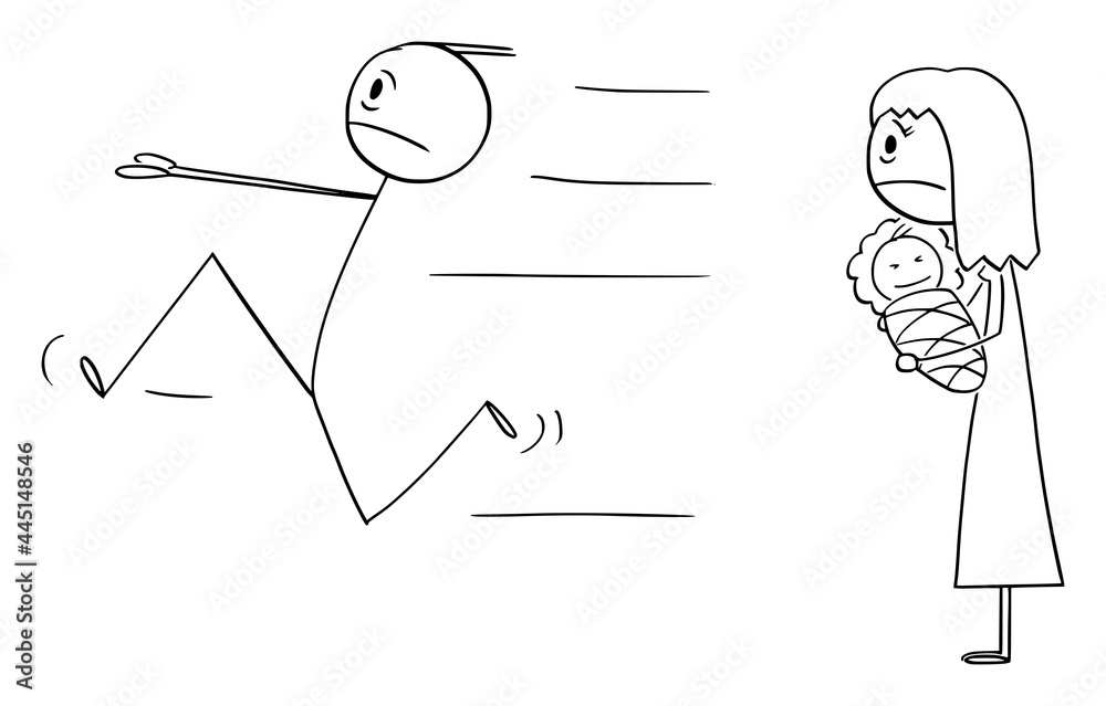 Father of New Born Baby is Running Away from Responsibility or ...