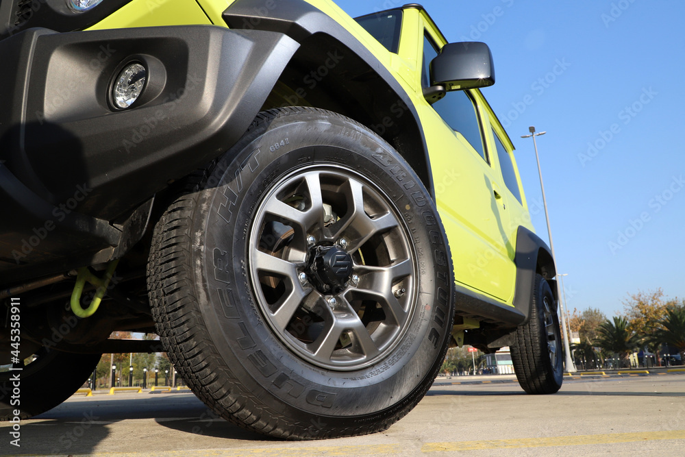 Suzuki Jimny is a line of four-wheel drive off-road mini SUVs, made by ...