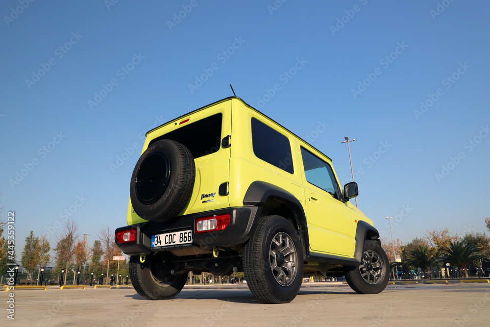 Suzuki Jimny is a line of four-wheel drive off-road mini SUVs, made by ...