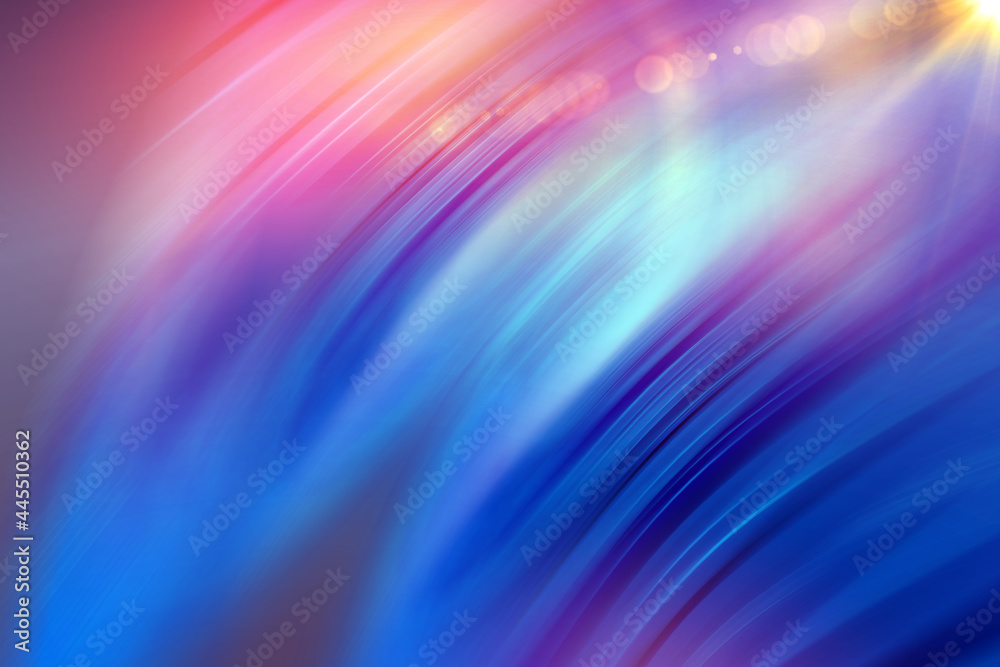 Vibrant colorful wavy light ray background for wallpapers Stock ...