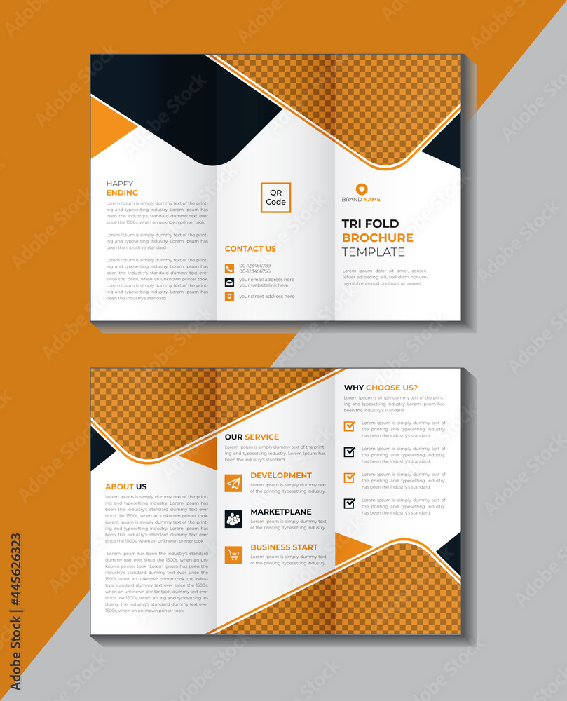 Professional Tri fold brochure design, Creative Tri fold brochure ...