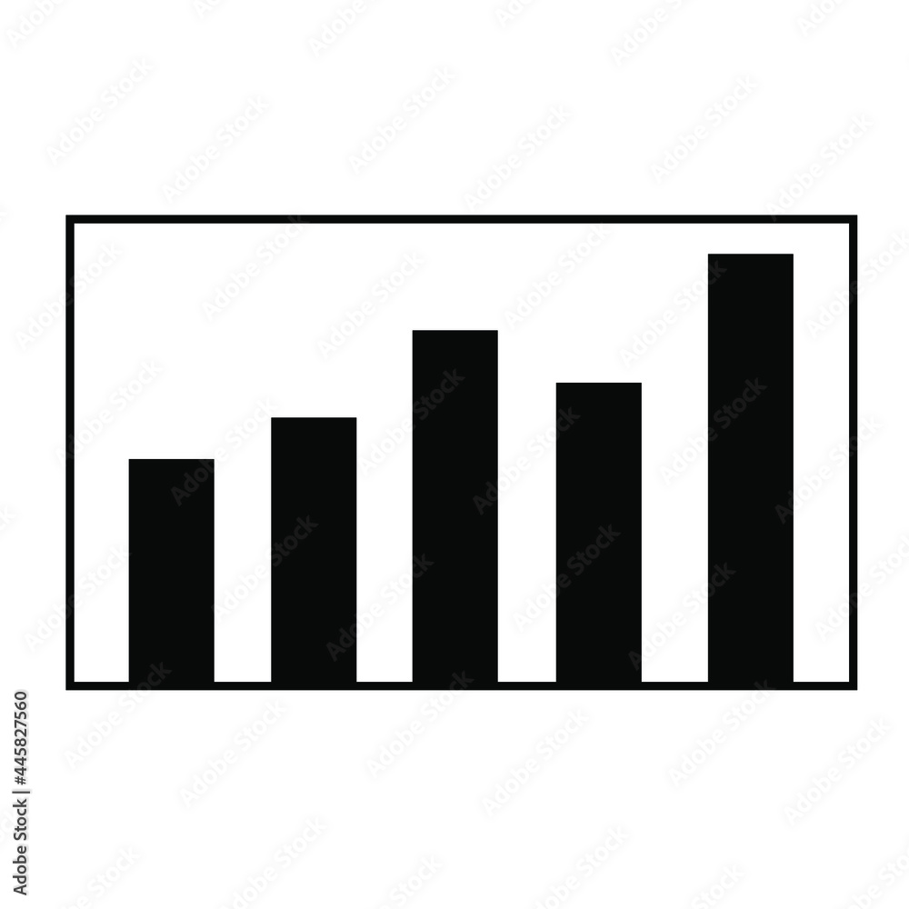illustrative images depicting diagrammatic graphs Stock Vector | Adobe ...