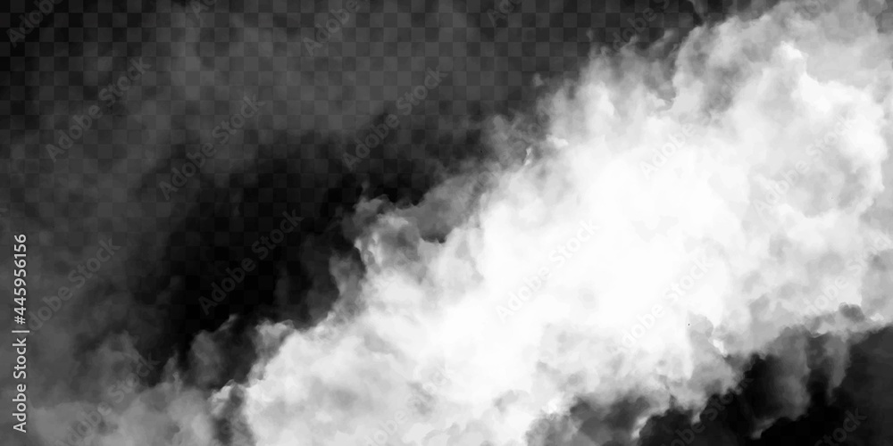 Vector realistic isolated Smoke effect for decoration and covering on ...