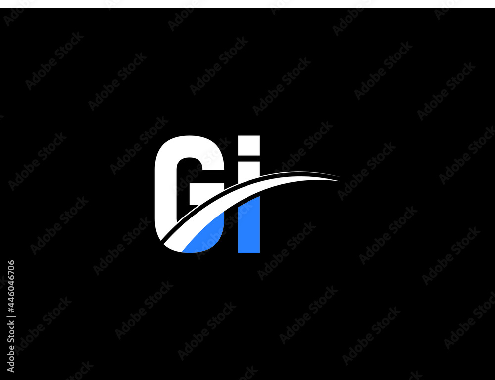 Letter GI Logo, creative gi logo icon vector image design for your ...