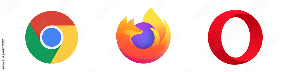 Mozilla Firefox, Google Chrome and Opera are popular internet browsers ...