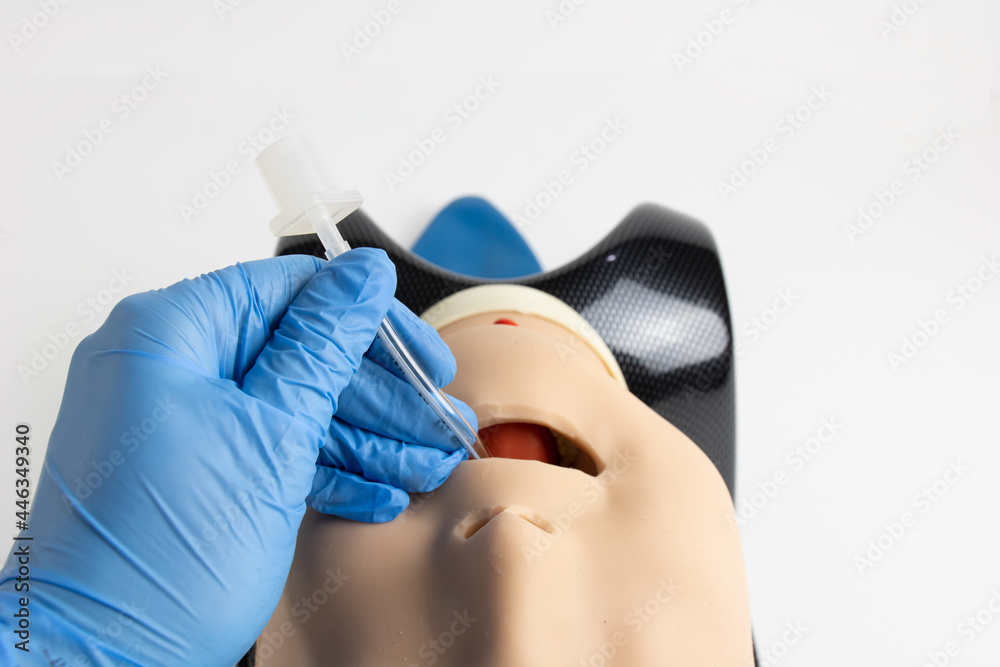 Pediatric endotracheal tube positioned. Airway management with ETT ...