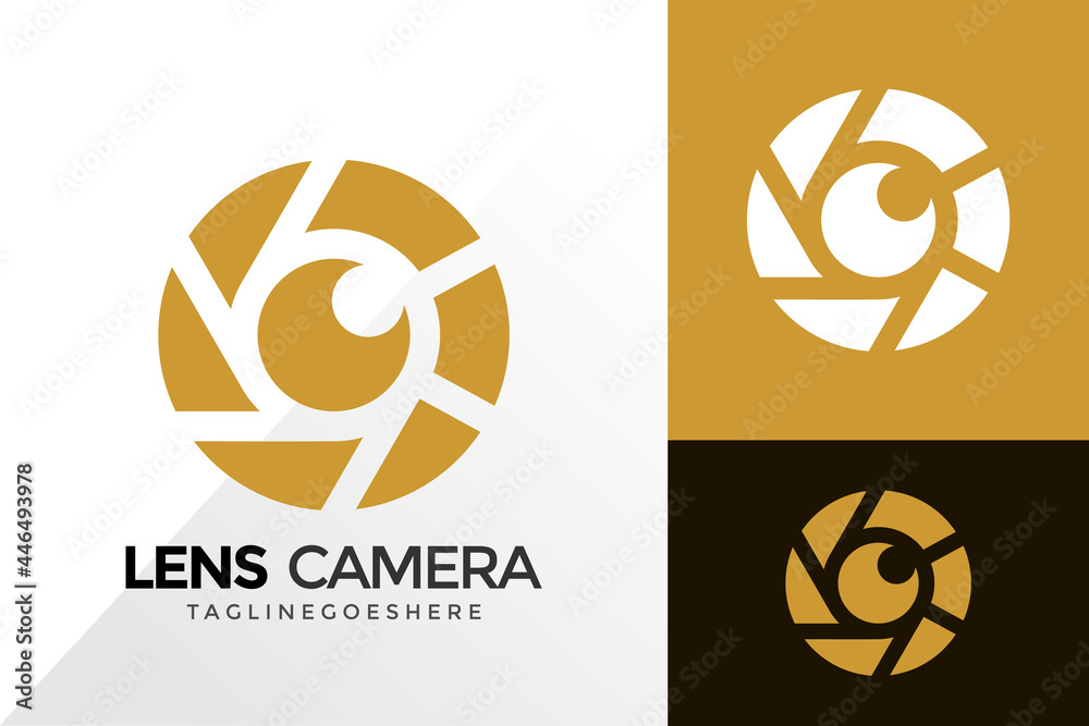 Lens Camera Business Logo Design, Brand Identity Logos Designs Vector ...