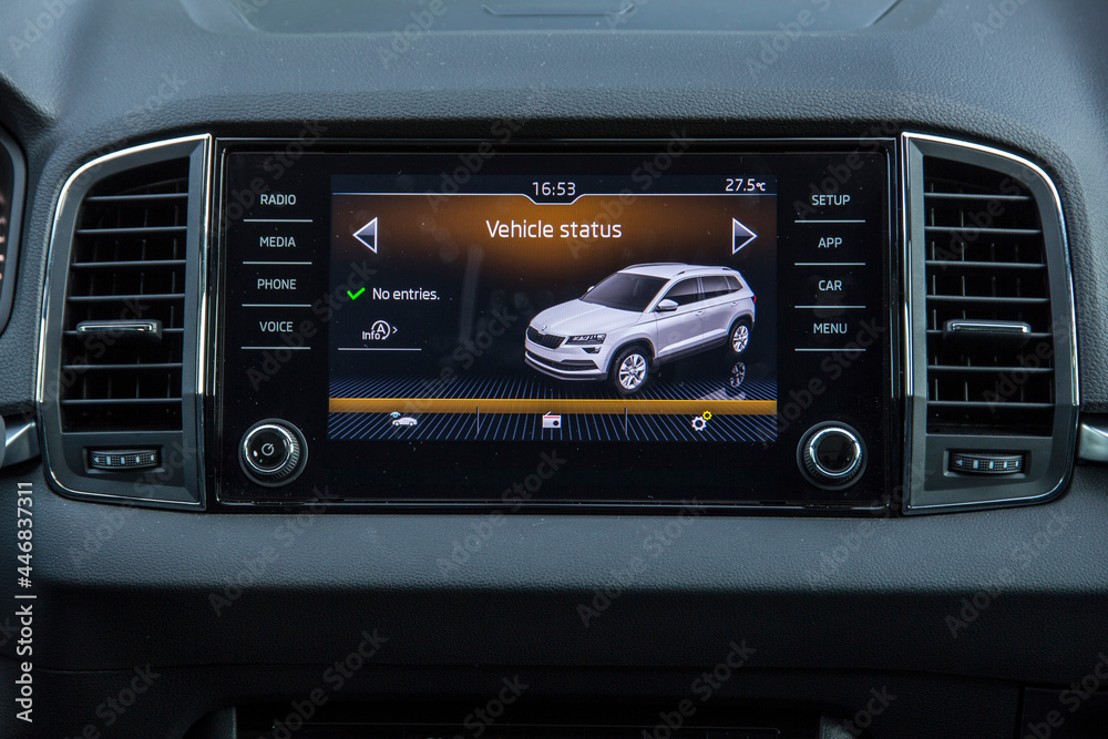 Skoda Karoq is a compact crossover SUV designed and built by the Czech car manufacturer Škoda ...