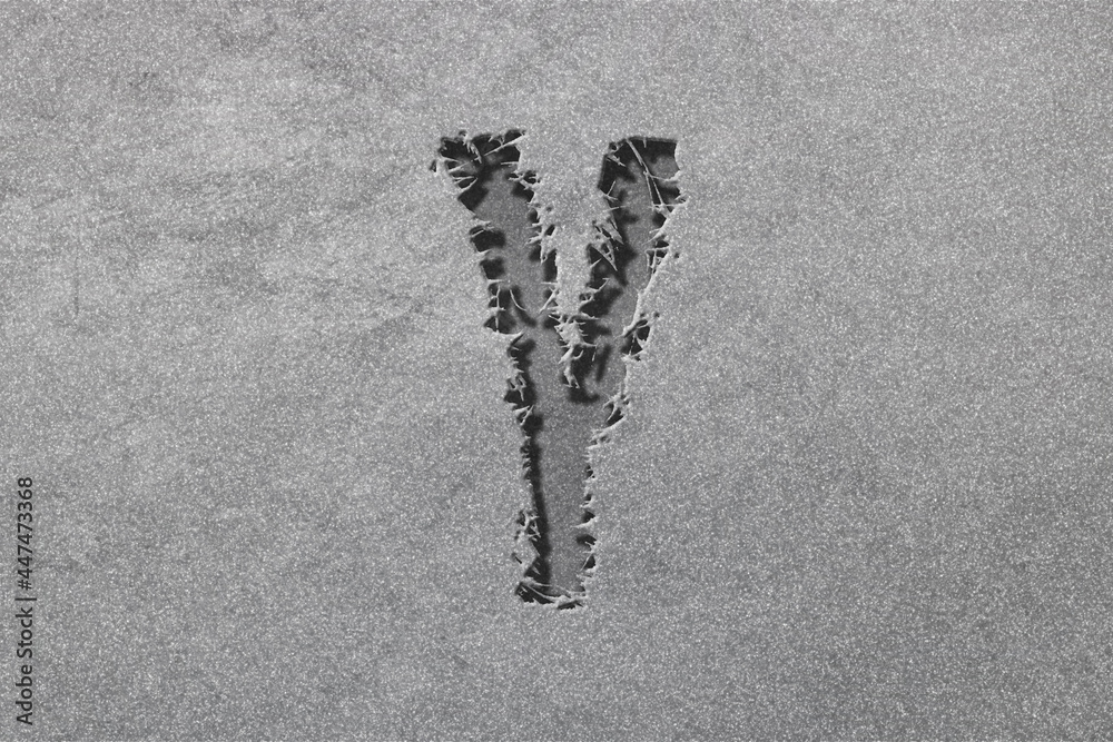 Gamma sign. Gamma letter, Greek alphabet Symbol Stock Illustration ...