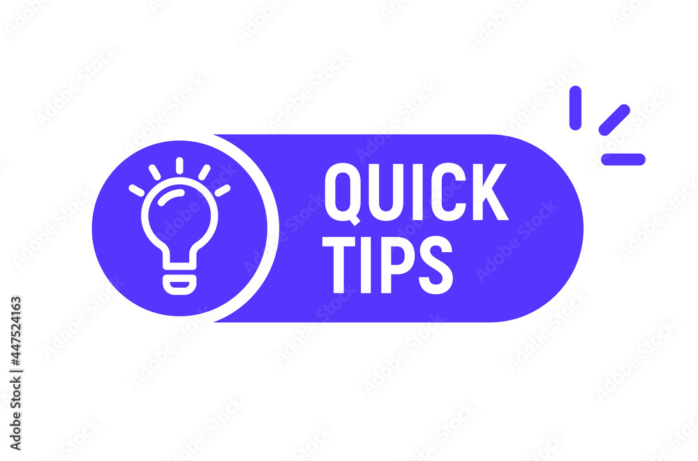 Quick tip hint vector icon bulb. Fact tip idea line icon logo guide 素材庫 ...