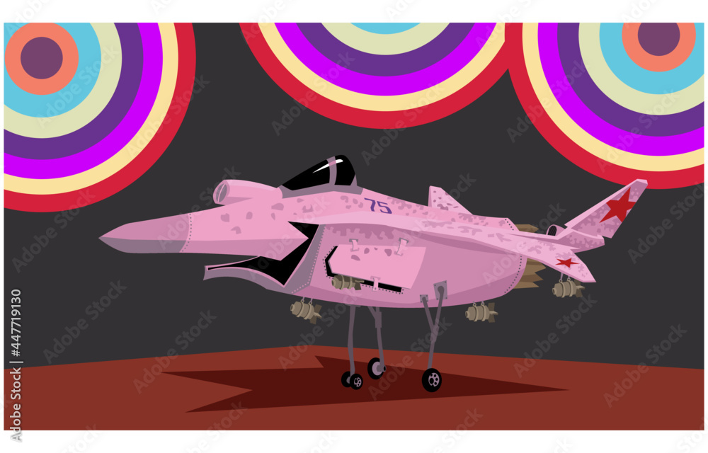 Sukhoi Su-75 Checkmate, Screamer. Vector drawing of 5th generation ...