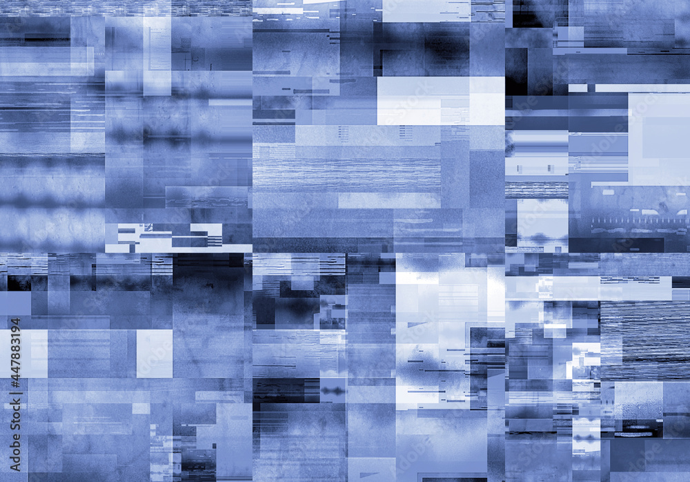 Glitch background. Screen bug effect. Stock Illustration | Adobe Stock