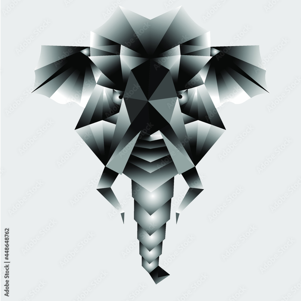 Vector Cubism uses shapes to create images. and use light and shadow to ...