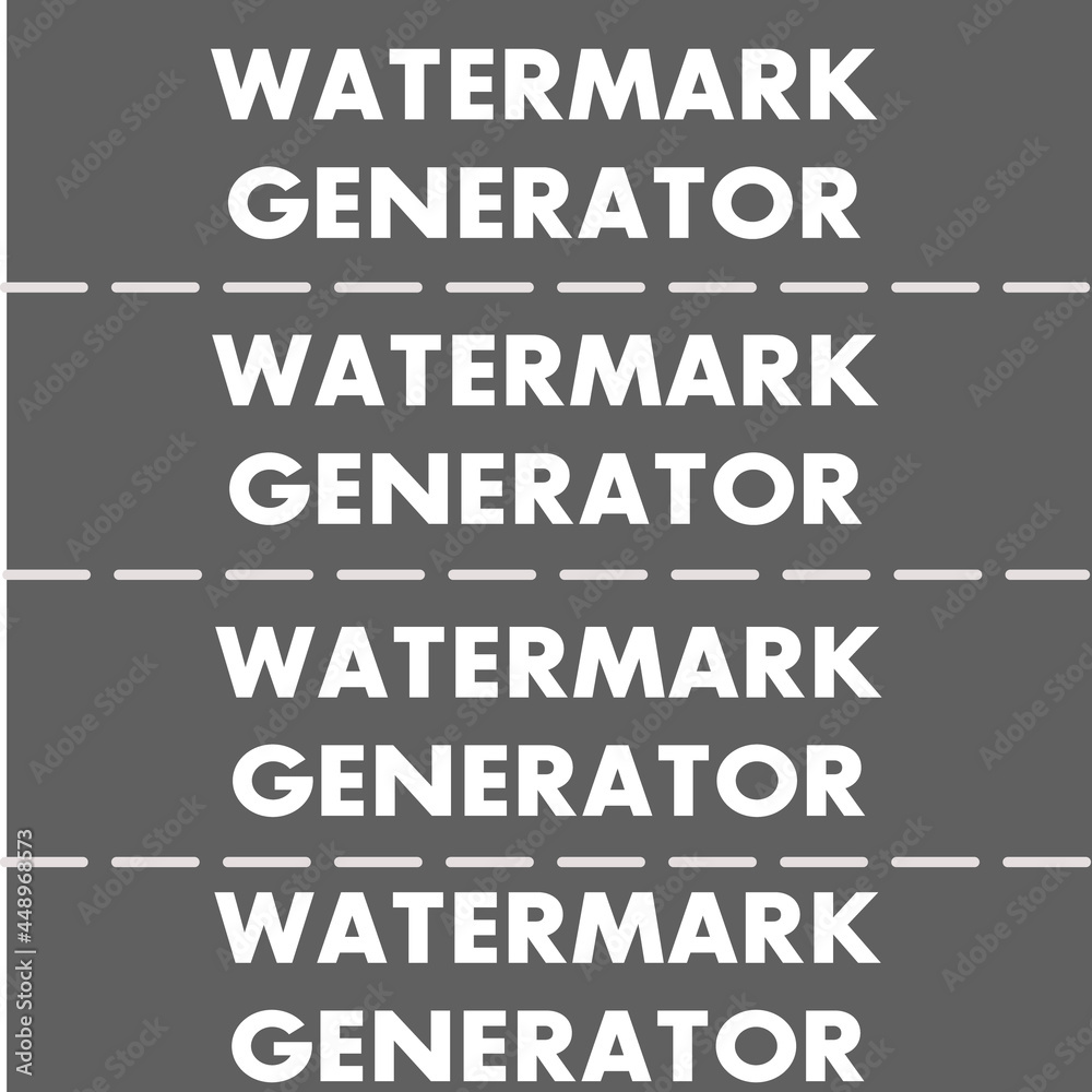 Watermark pattern generator template design Stock Vector | Adobe Stock