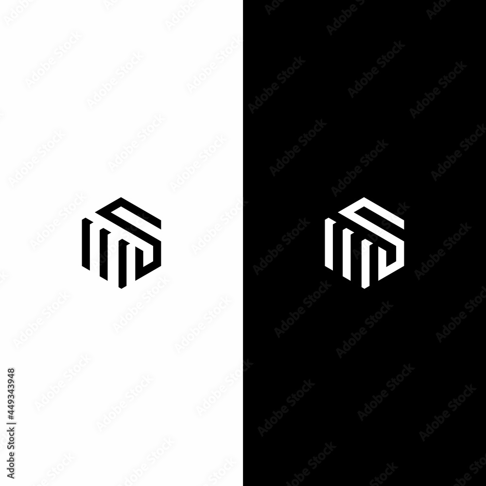 letter S chart financial logo Stock Vector | Adobe Stock