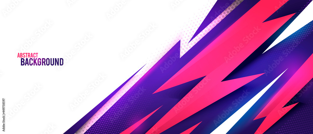 Vector Illustration Dynamic Power Background Stock Vector | Adobe Stock