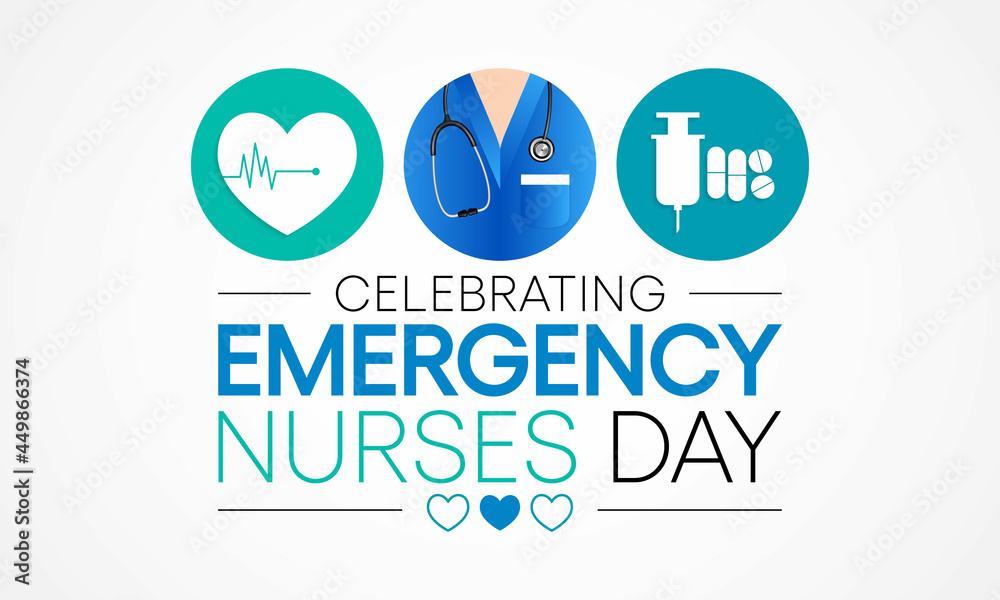 Emergency Nurses day is observed every year in October, ER nurses treat patients who are ...