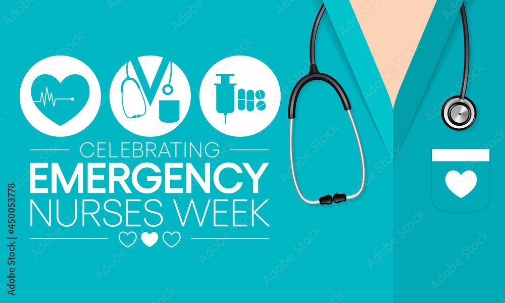 Emergency Nurses week is observed every year in October, ER nurses treat patients who are ...