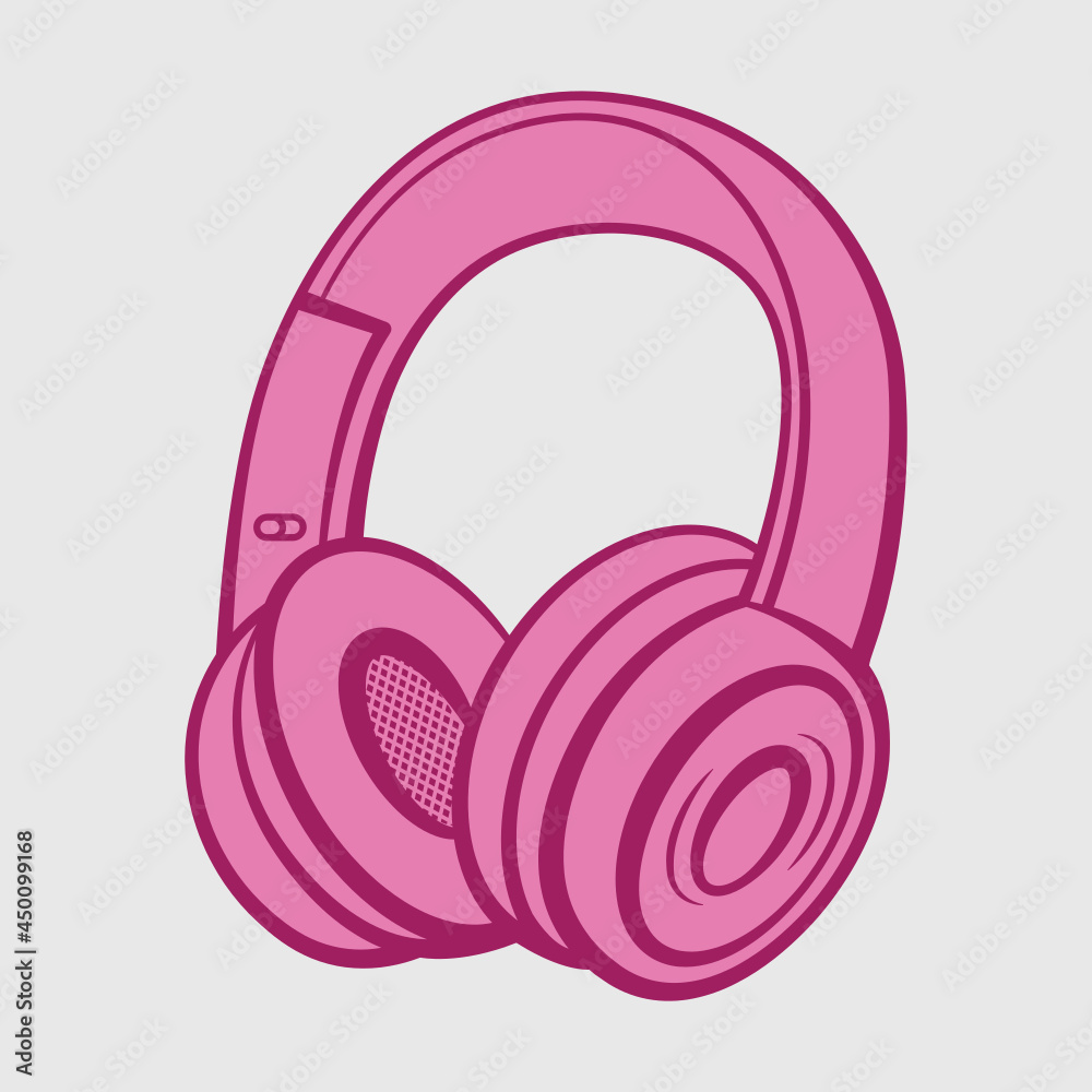 Headphone Clipart | Modern Audio Headset | Headset | Headphone Icons ...