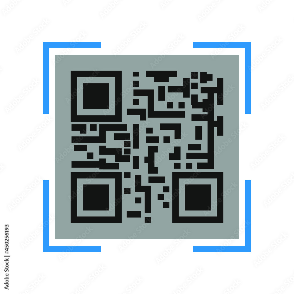 QR code. For smartphone scanning. Practical and modern payment methods ...