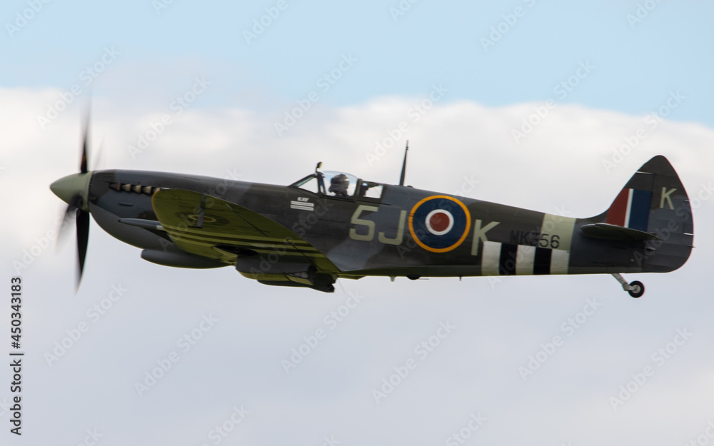 Supermarine Spitfire, World War Two RAF fighter aircraft Stock Photo ...