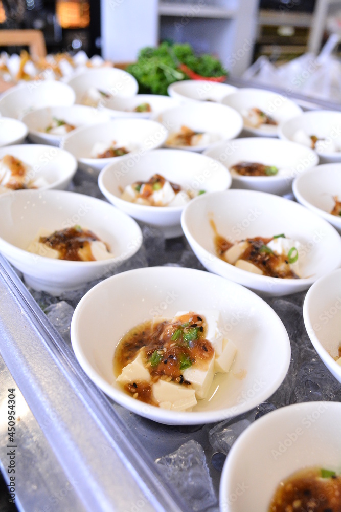 buffet party catering with lo hei yu sheng, asian and western cuisine ...