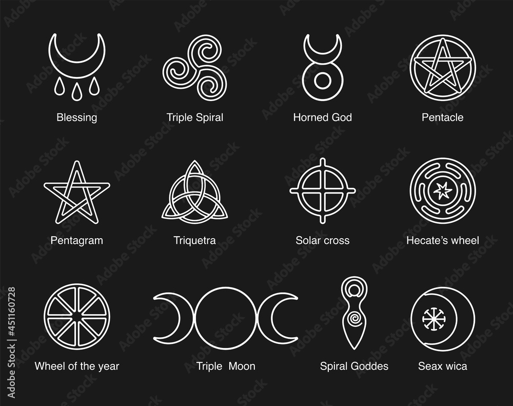 Witch Symbols And Meanings Solar Cross Pagan Baltic Symbols | Heart