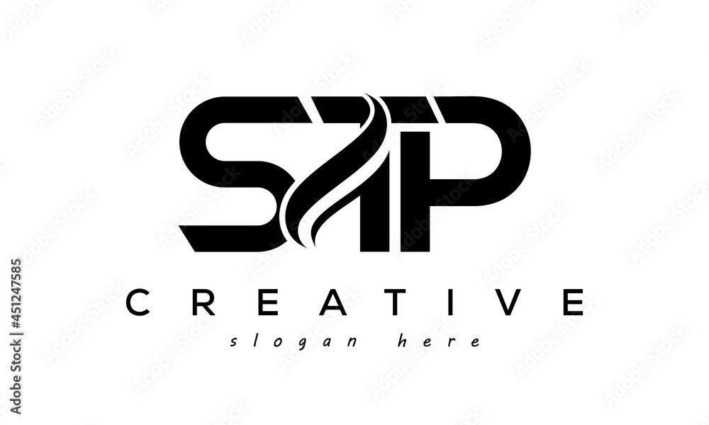 Letter STP creative logo design vector Stock Vector | Adobe Stock