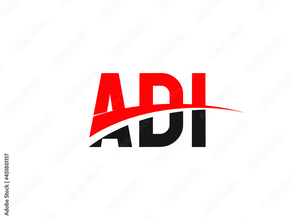 ADI Letter Initial Logo Design Vector Illustration Stock Vector | Adobe ...