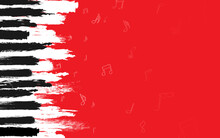 Red Music Background Free Stock Photo - Public Domain Pictures