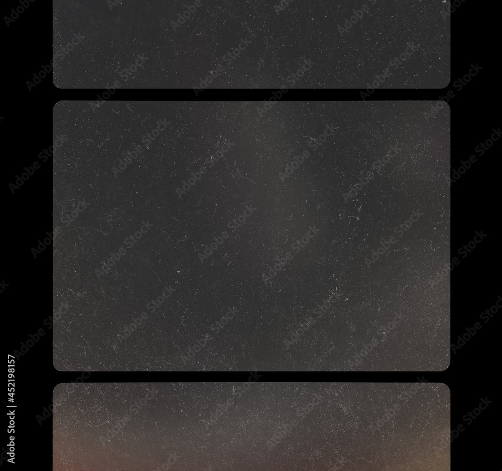 Ilustração Vintage Super 8 8mm Film Strip Frame Overlay Triple ...