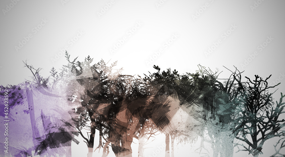abstract colorful watercolor background bg wallpaper art with splash ...