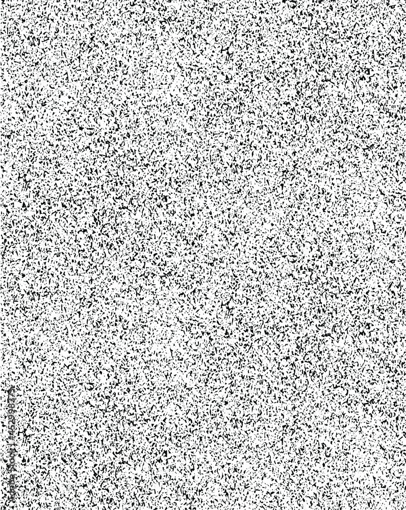 Image vectorielle Stock Distressed grainy overlay texture. Grunge dark ...