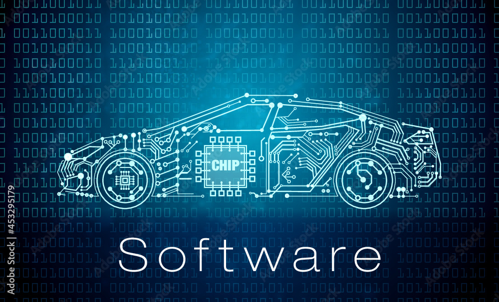Car software OS operating systems for vehicle Stock Vector | Adobe Stock