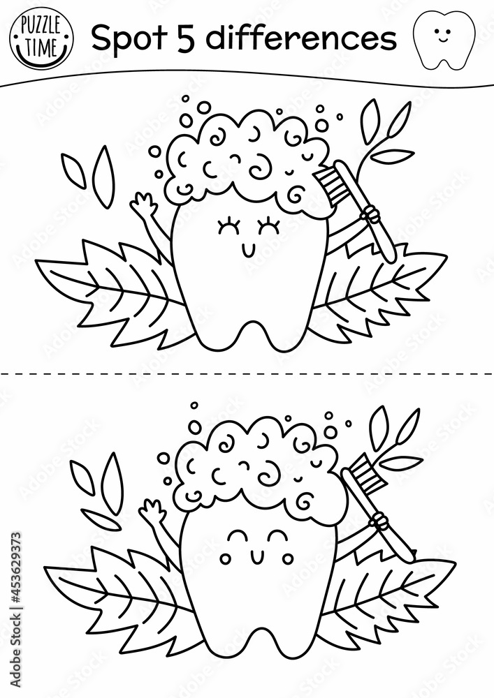 Types Of Teeth Coloring Pages [2025]