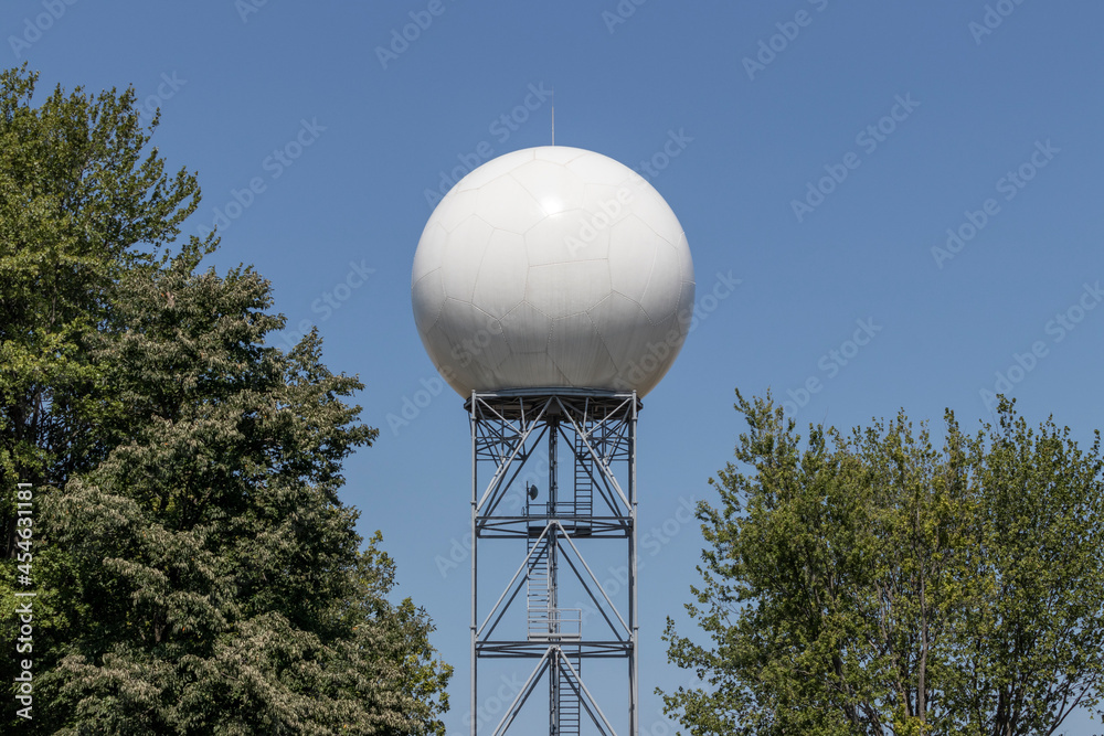 National Weather Service Doppler Radar. Doppler radar sends pulses of ...