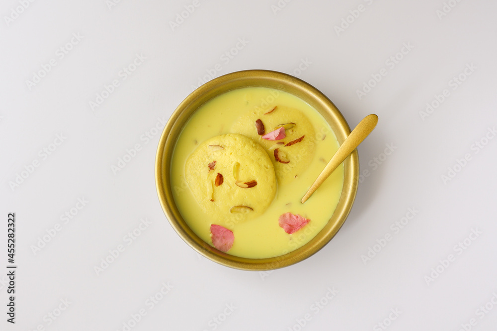 Foto de Stock Rasmalai, Ras malai, Rasamalei Indian Sweet dessert ...