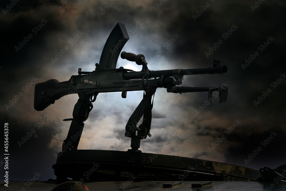 The Bren gun was a series of light machine guns made by Britain in the ...