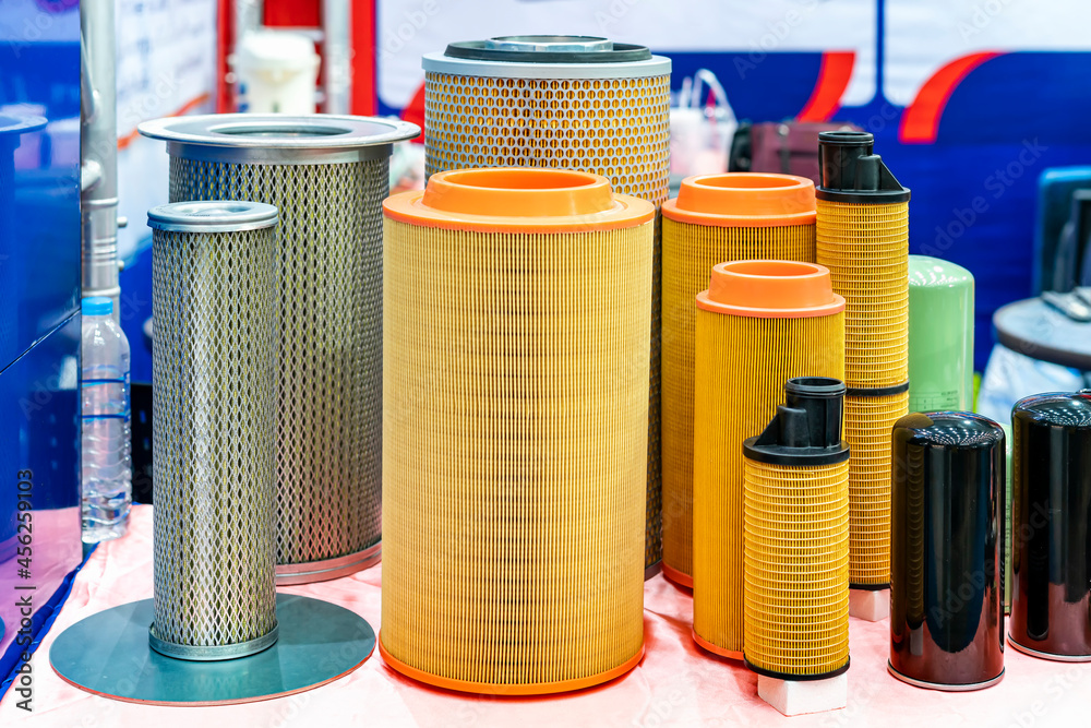 Various size and type air filter paper and metal filter and oil filter ...