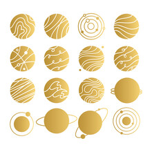 Gold Planet Free Stock Photo - Public Domain Pictures