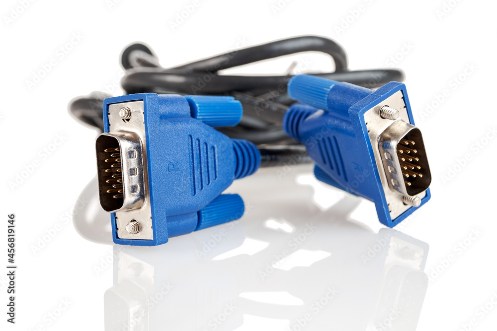 VGA connector is a 15-pin subminiature analog connector for connecting ...