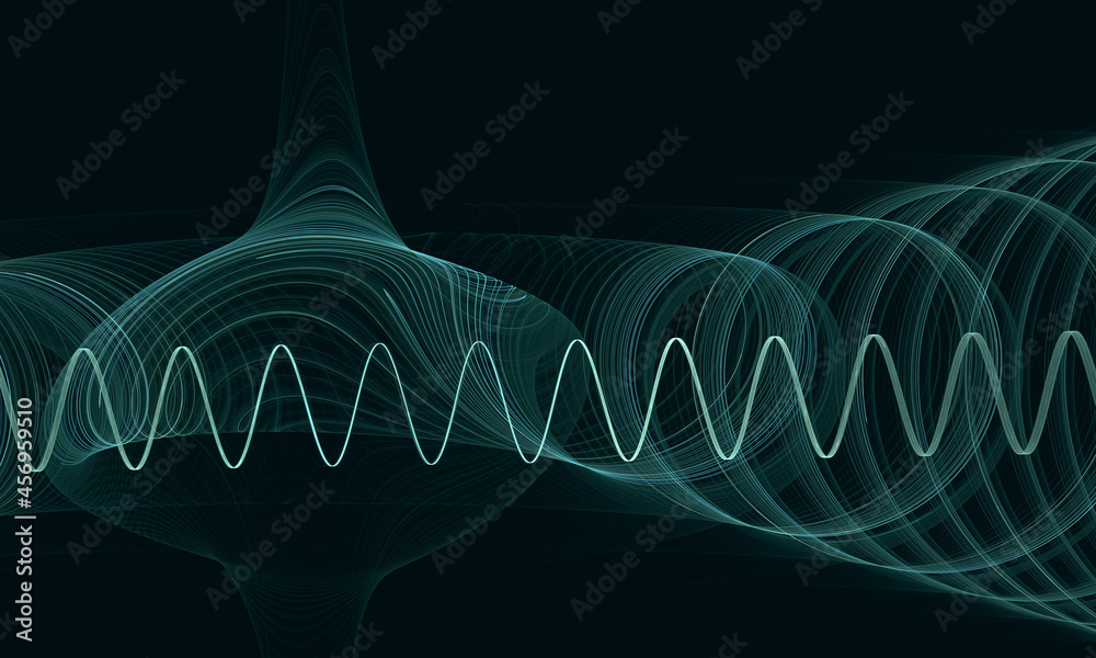 3d Sound Wave Diagram