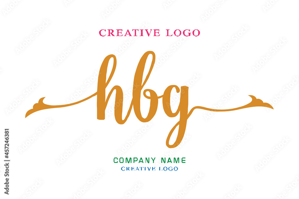 HBG lettering logo is simple, easy to understand and authoritative ...